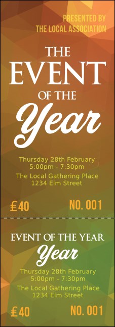 Full-Colour Printed Event Tickets | Eventgroove