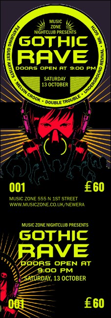 Music Ticket Templates | Eventgroove