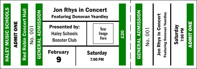 Music Ticket Templates | Eventgroove