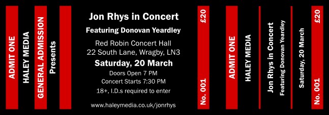 Full-Colour Printed Event Tickets | Eventgroove