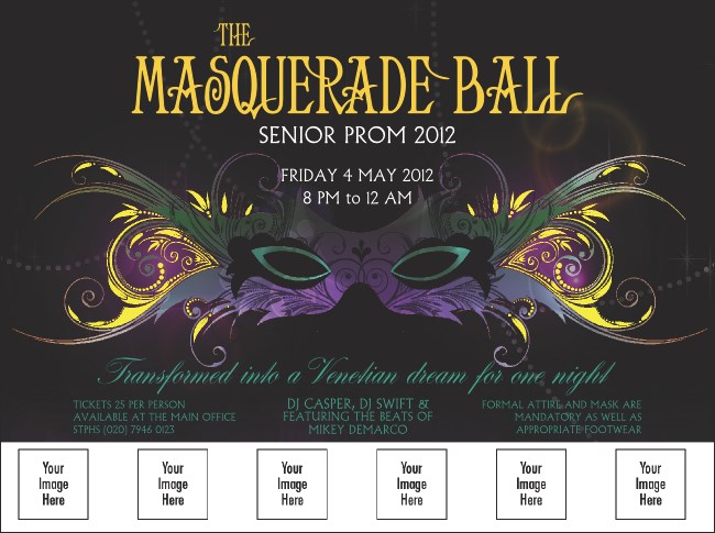 Masquerade Ball Posters | Eventgroove