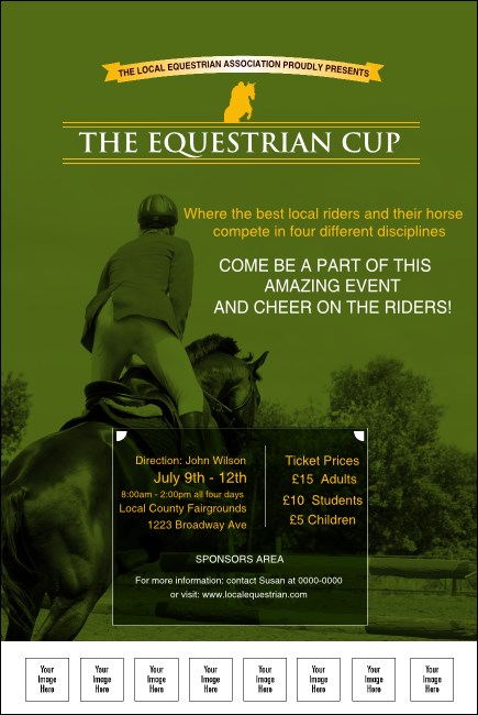 Equestrian Posters and Flyers | Poster Printing
