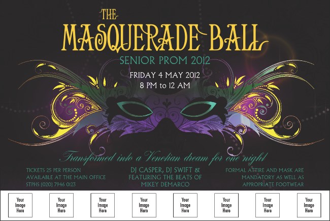 Masquerade Ball Posters | Eventgroove