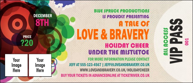 VIP Pass Templates | VIP Pass Printing | Eventgroove