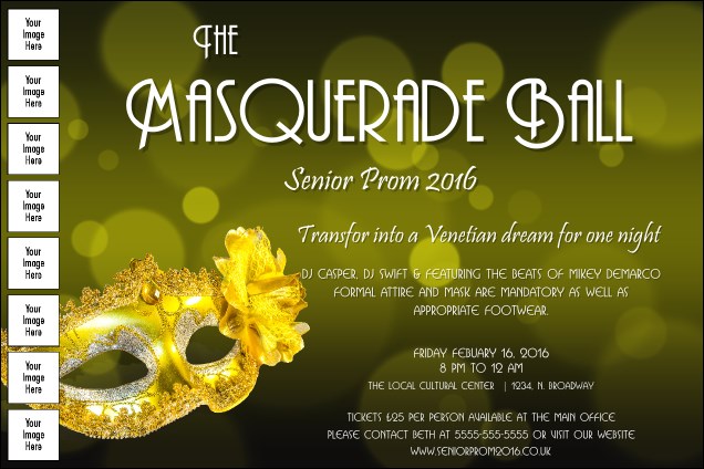 Masquerade Ball Posters | Eventgroove
