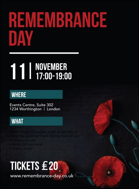 Remembrance Day Event Kit Event Kit | Eventgroove