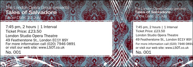 Full-Colour Printed Event Tickets | Eventgroove