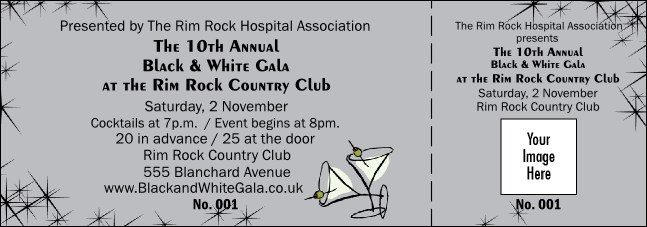 Gala Ticket Templates | Gala Event Tickets | Eventgroove