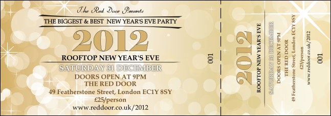 Music Ticket Templates | Eventgroove